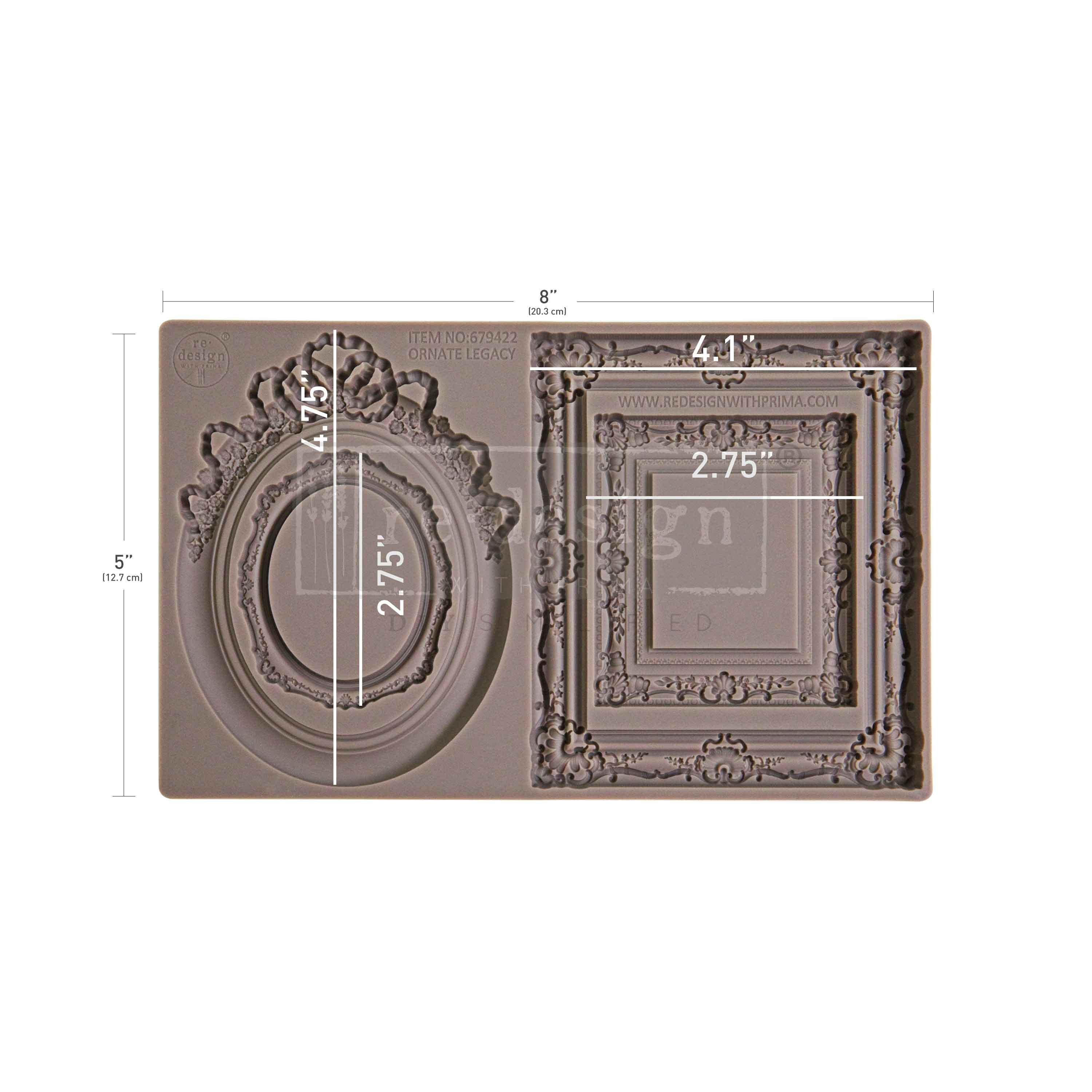 Redesign With Prima Moulds ORNATE LEGACY | Silicone Molds Resin Polymer ...