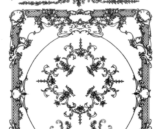 Furniture Transfer DIZON Redesign With Prima Marketing - Etsy