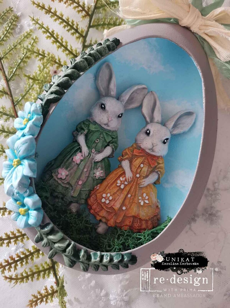 New! Resin Silicone Molds SPRINGTIME BUNNY || Redesign With Prima ...