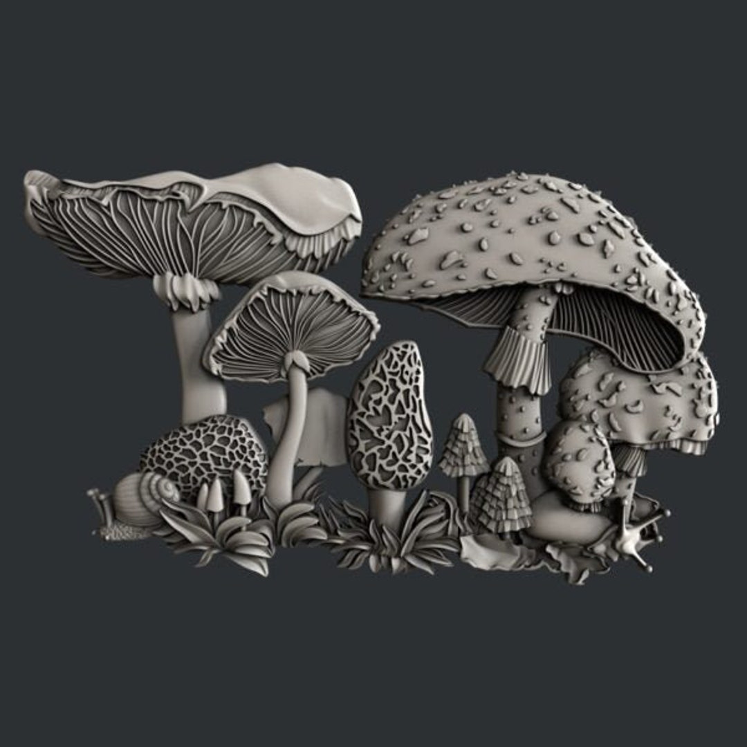 Silicone Mold Zuri Designs Moulds FAIRYLAND MUSHROOMS Molds - Etsy