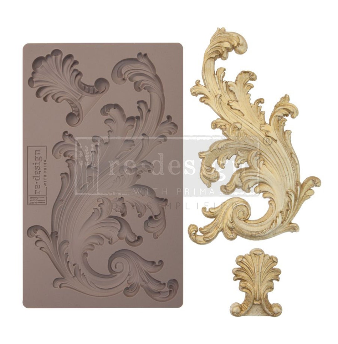 Redesign With Prima Moulds, Furniture Moulds PORTICO SCROLLS I ...