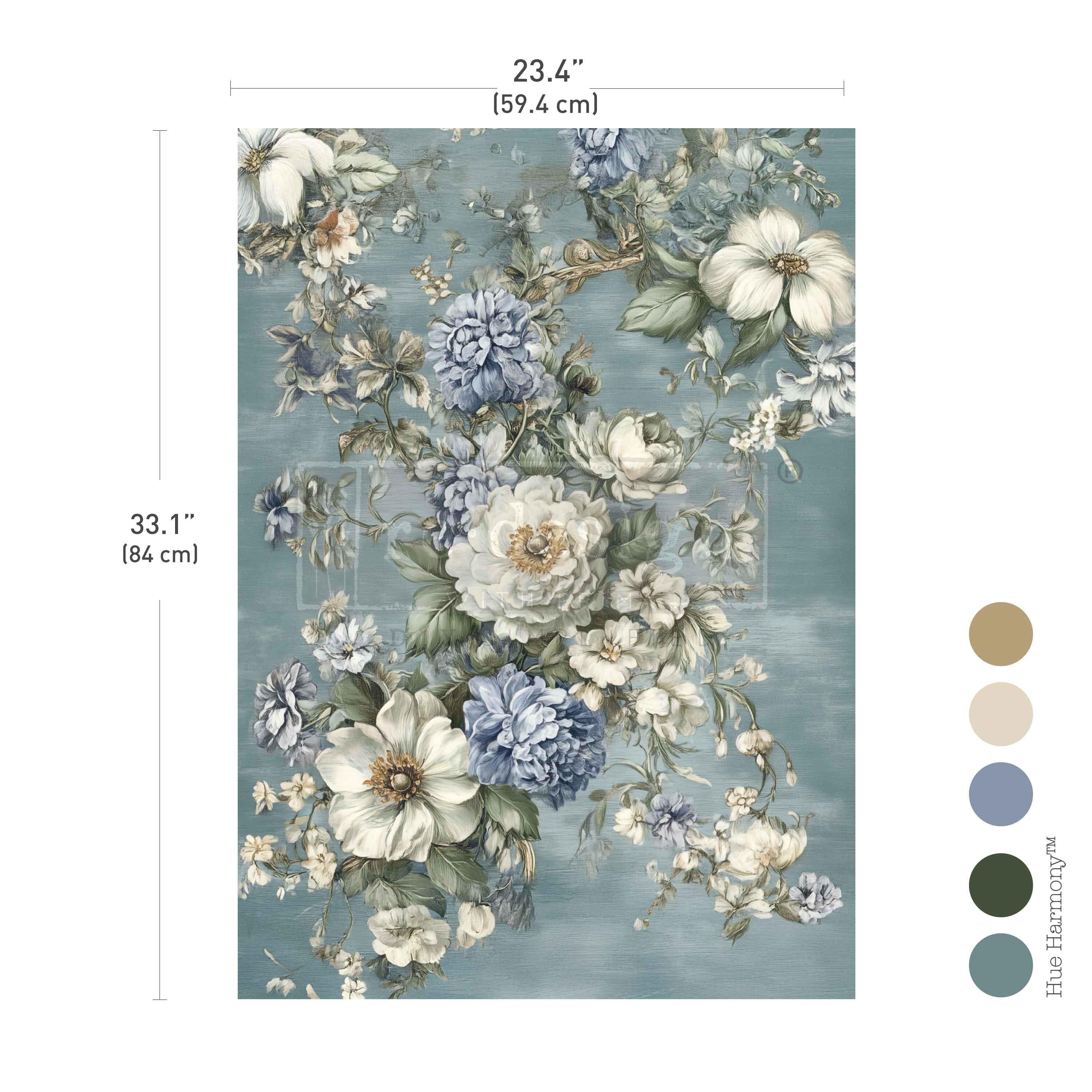 Extra Large Decoupage Paper for Furniture TENDER TONES | Redesign With ...