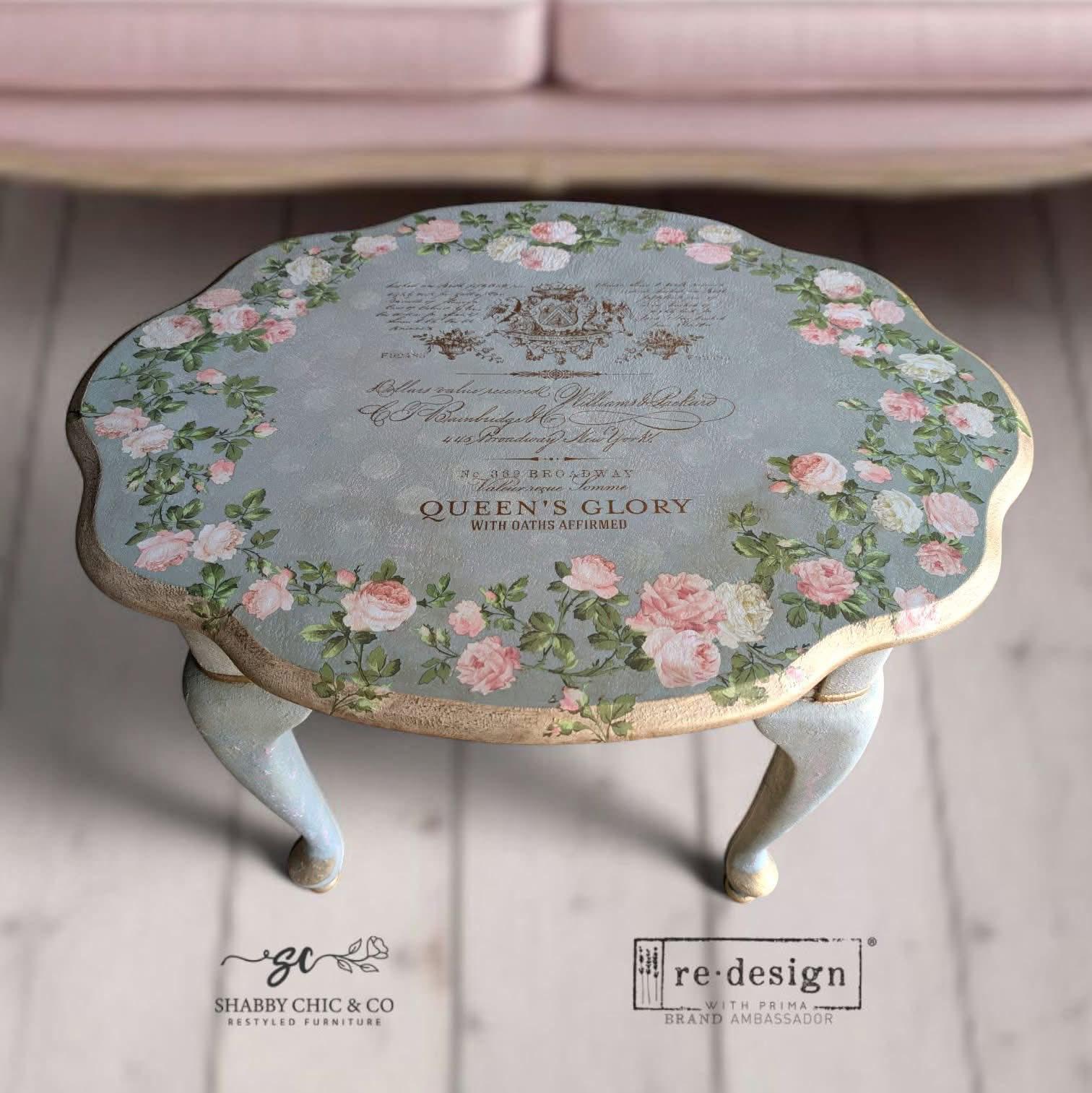 New! Redesign With Prima Furniture Transfers QUEENS GLORY || Maxi ...