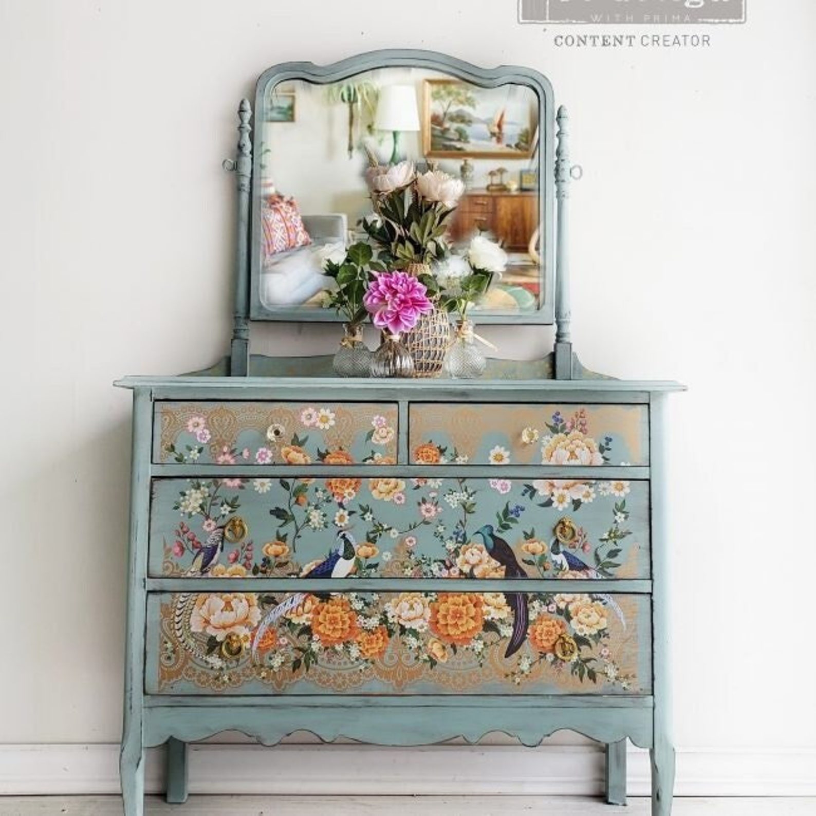 New Decals for Furniture Cece Restyled Transfer PHEASANTS - Etsy