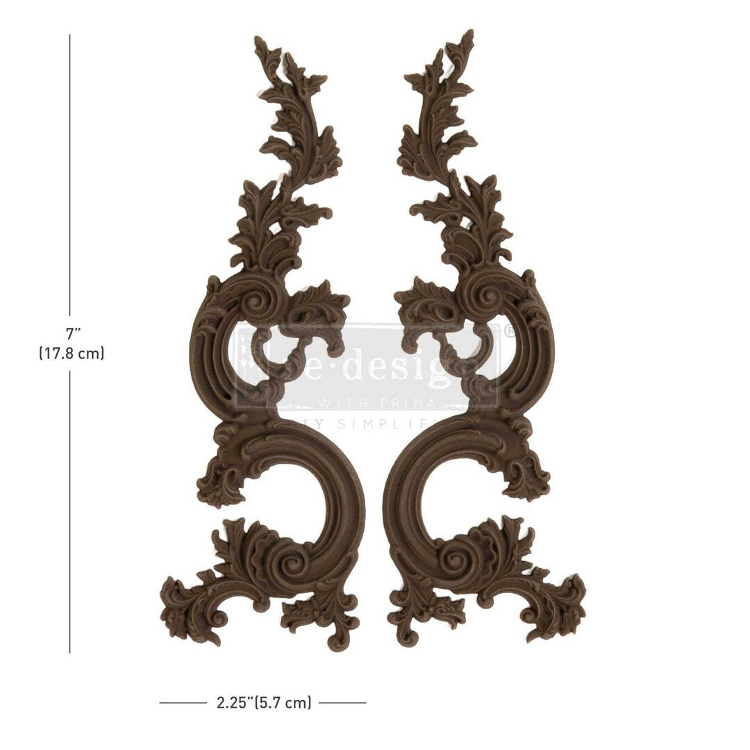Furniture Appliques SCROLL ENRICH || Redesign With Prima Decor Poly ...