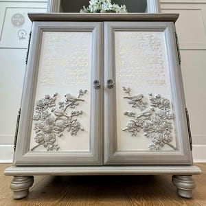 Redesign With Prima Furniture Transfers SHIMMERING SCRIPT || Kacha Gold ...