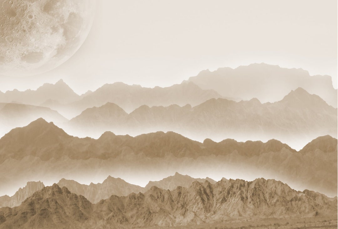 Decoupage Tissue Paper, MISTY MOUNTAINS ** Roycycled Decoupage Papers ...