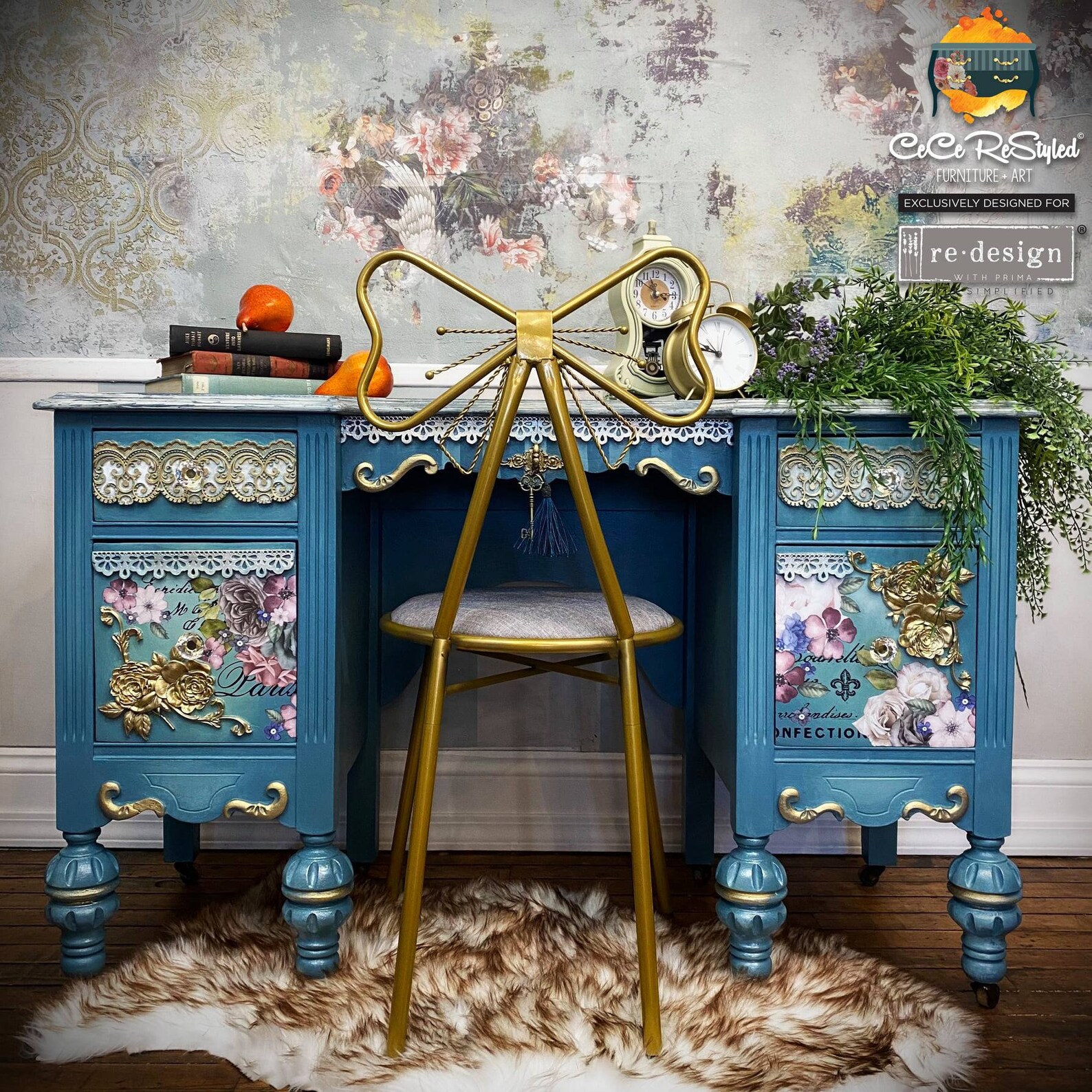 Silicone Molds Furniture Appliques Cece Restyled BORDER - Etsy