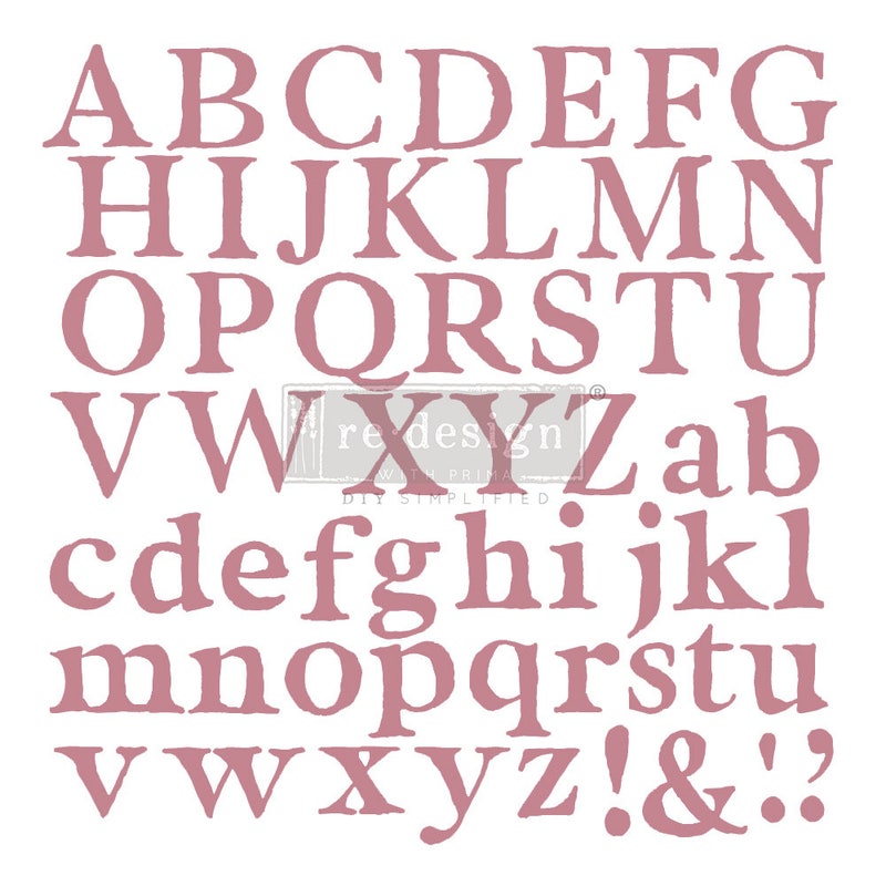 Clear Alphabet Stamps - Etsy