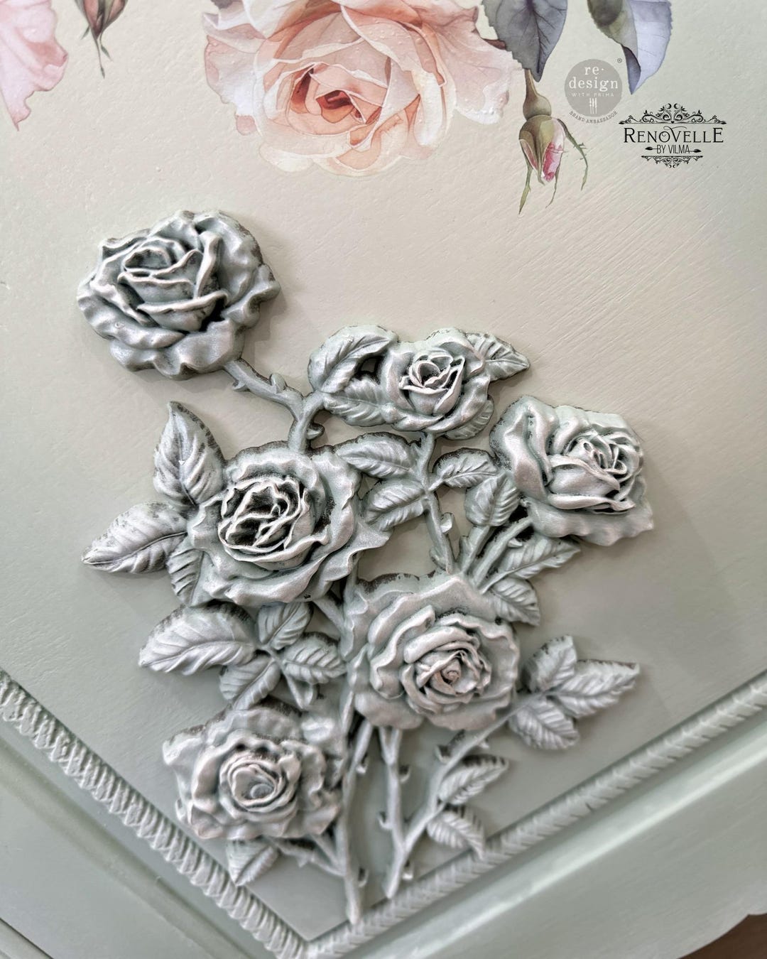 New! Redesign With Prima Decor Poly ETHEREAL BOUQUET || Flexible ...