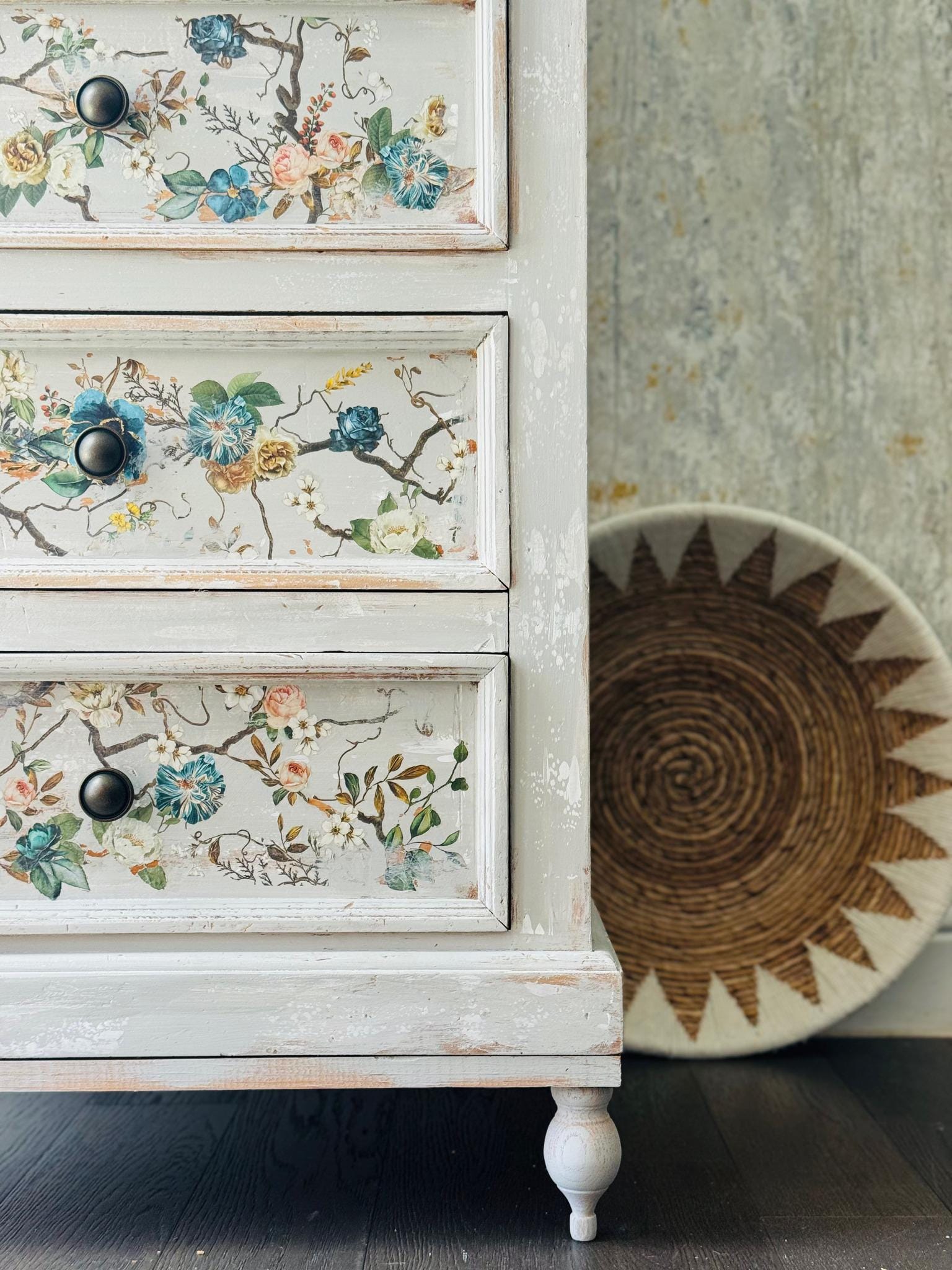 Extra Large Decoupage Paper for Furniture BLOSSOM PERCH | Redesign With ...