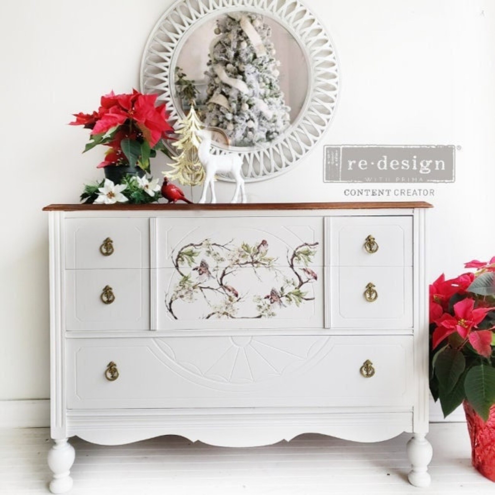 Furniture Decals by Redesign With Prima in BLOSSOM FLIGHT - Etsy