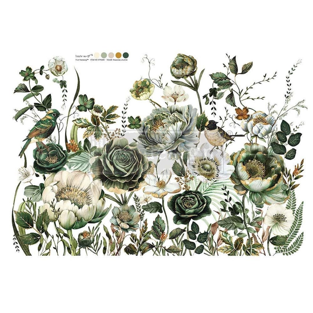 Rub on Transfers for Furniture BOTANICAL JOURNAL || Redesign With Prima ...