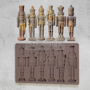 Christmas Moulds NUTCRACKER MAGIC || Silicone Molds for Resin by ...