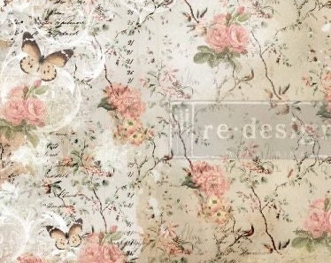 Botanical Imprint Decoupage Decor Paper 19″ X 30″ by Redesign With ...