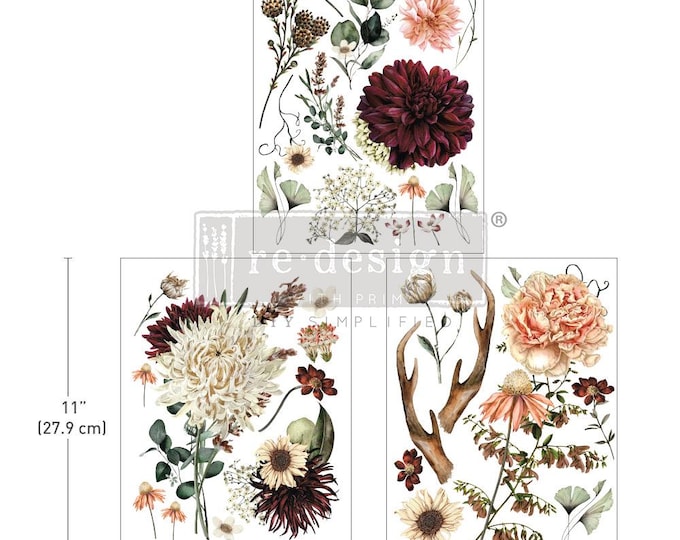 Purple Blossom · Rub on Transfers for Furniture · Redesign With Prima ...