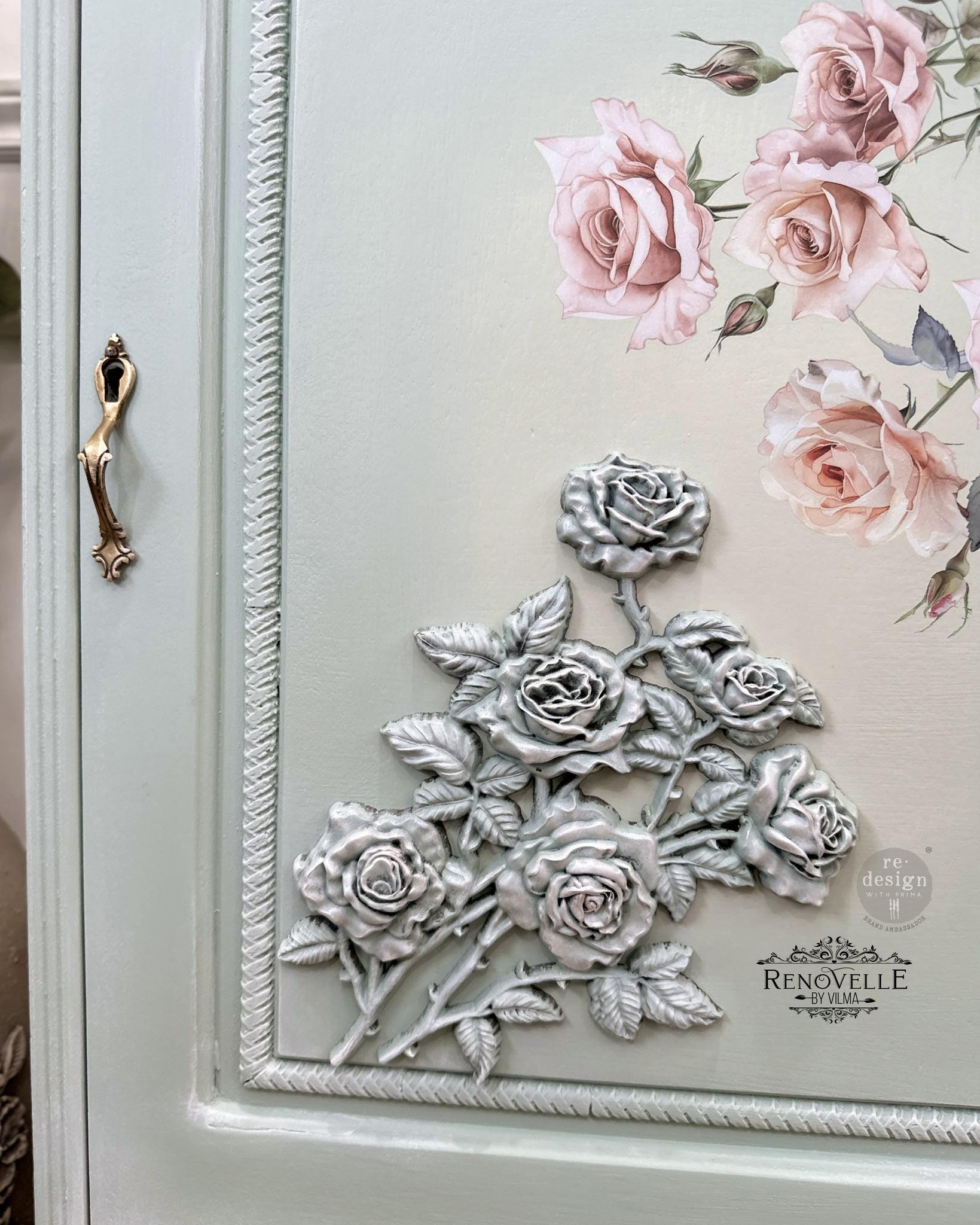 New! Redesign With Prima Decor Poly ETHEREAL BOUQUET || Flexible ...