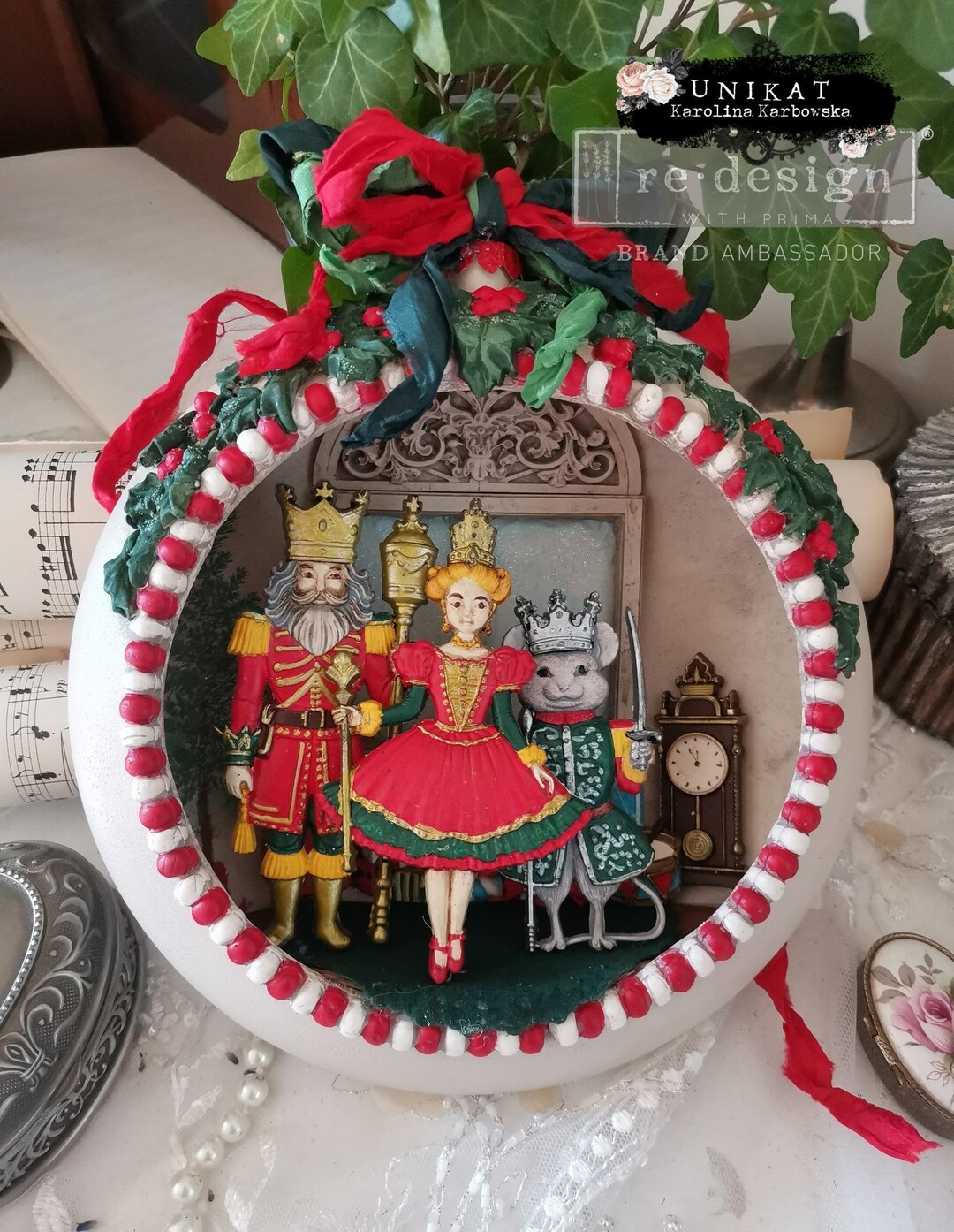 Silicone Mold for Resin NUTCRACKER PARTY Mould Redesign With Prima ...
