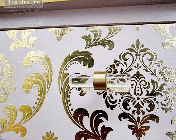 KACHA House of Damask Rub on Transfers for Furniture | Redesign With ...