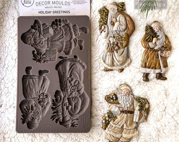 Silicone Mold for Baking and Crafts HOLIDAY GREETING | Redesign With ...