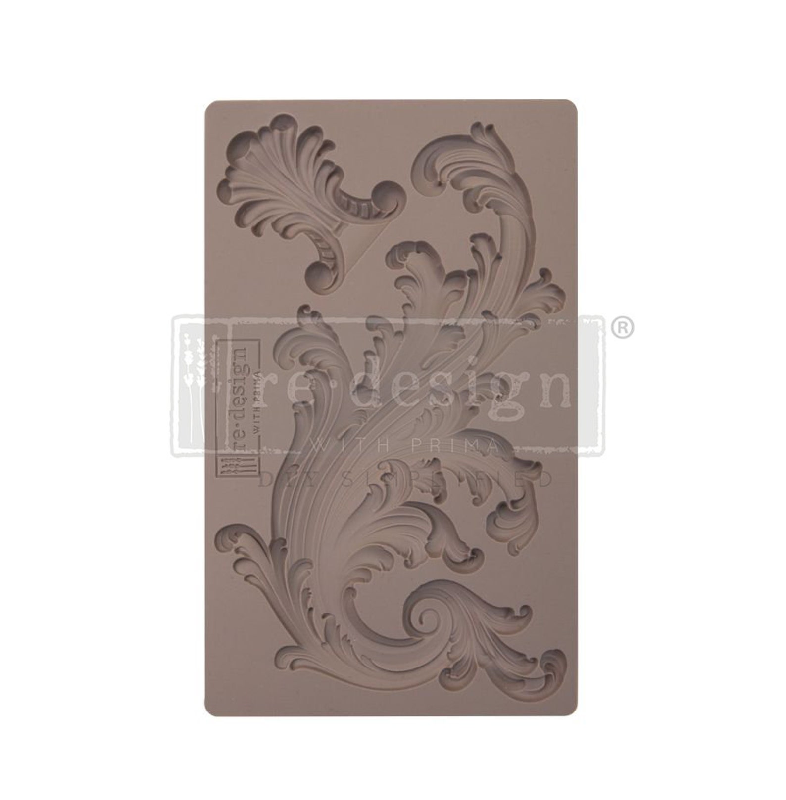 Redesign With Prima Moulds Furniture Moulds PORTICO SCROLLS - Etsy