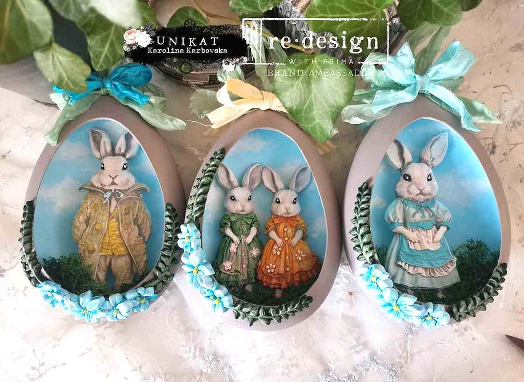 Silicone Molds for Resin SPRINGTIME BUNNY || Redesign With Prima ...