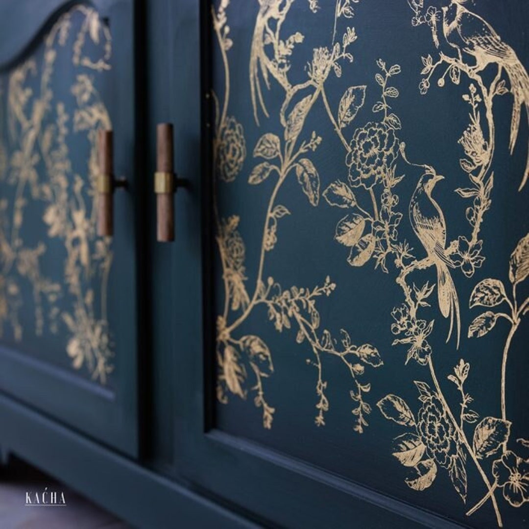 Rub on Transfers for Furniture A BIRD SONG || KACHA & Redesign With ...