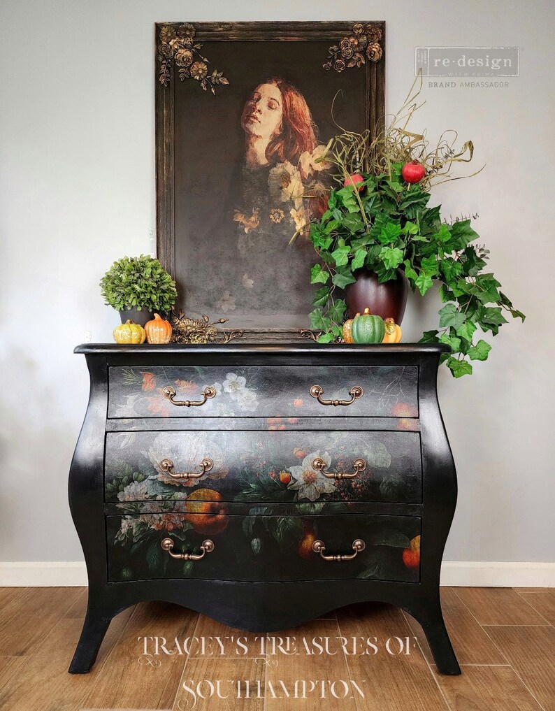 Botanical Bliss Decoupage Paper for Furniture | Redesign With Prima ...