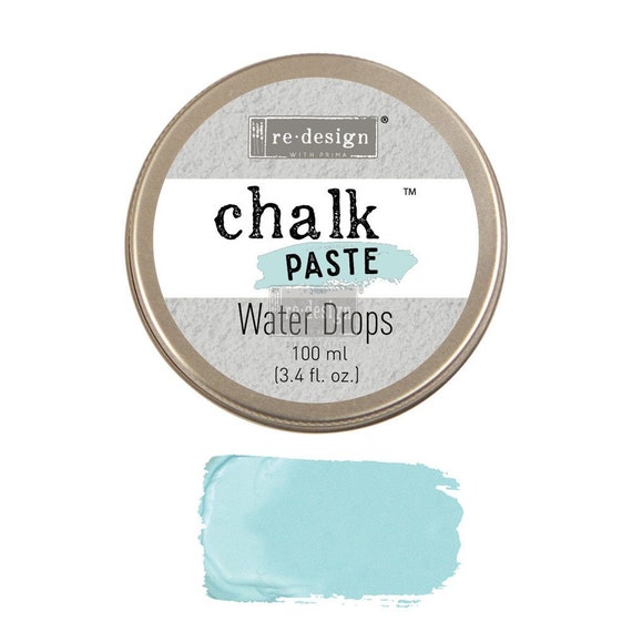 WATER DROPS Chalk Paste by redesign with Prima 3.4 fl. oz | Etsy