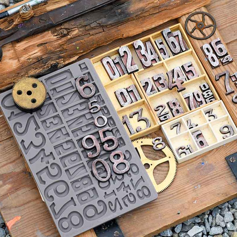 Silicone Numbers Chocolate Molds - Etsy