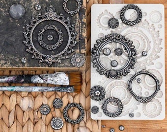 Flocking Birds, Silicone Mold, Finnabair Molds, Redesign With Prima ...