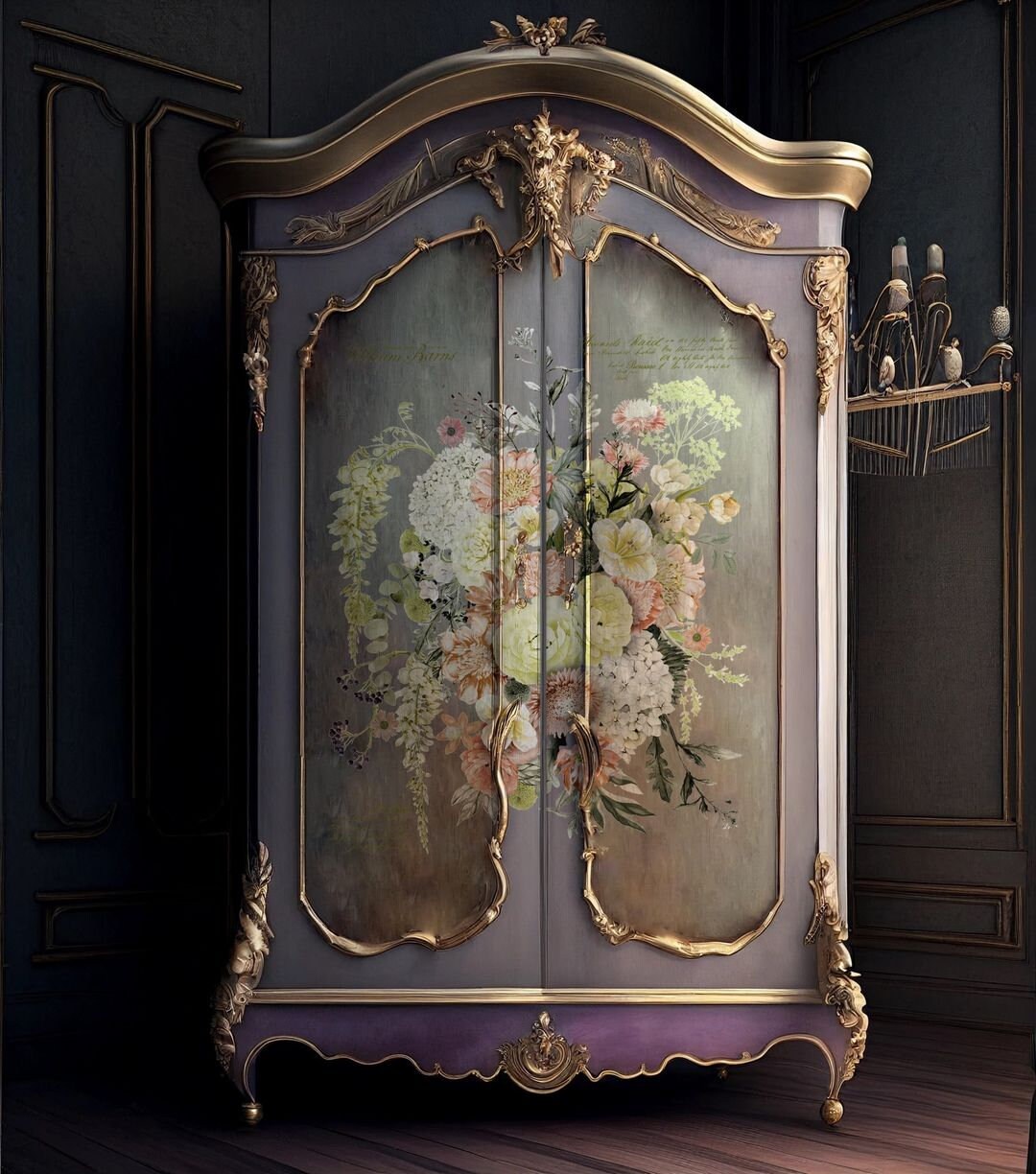 Rub on Transfers for Furniture LIFE in FULL BLOOM || Redesign With ...