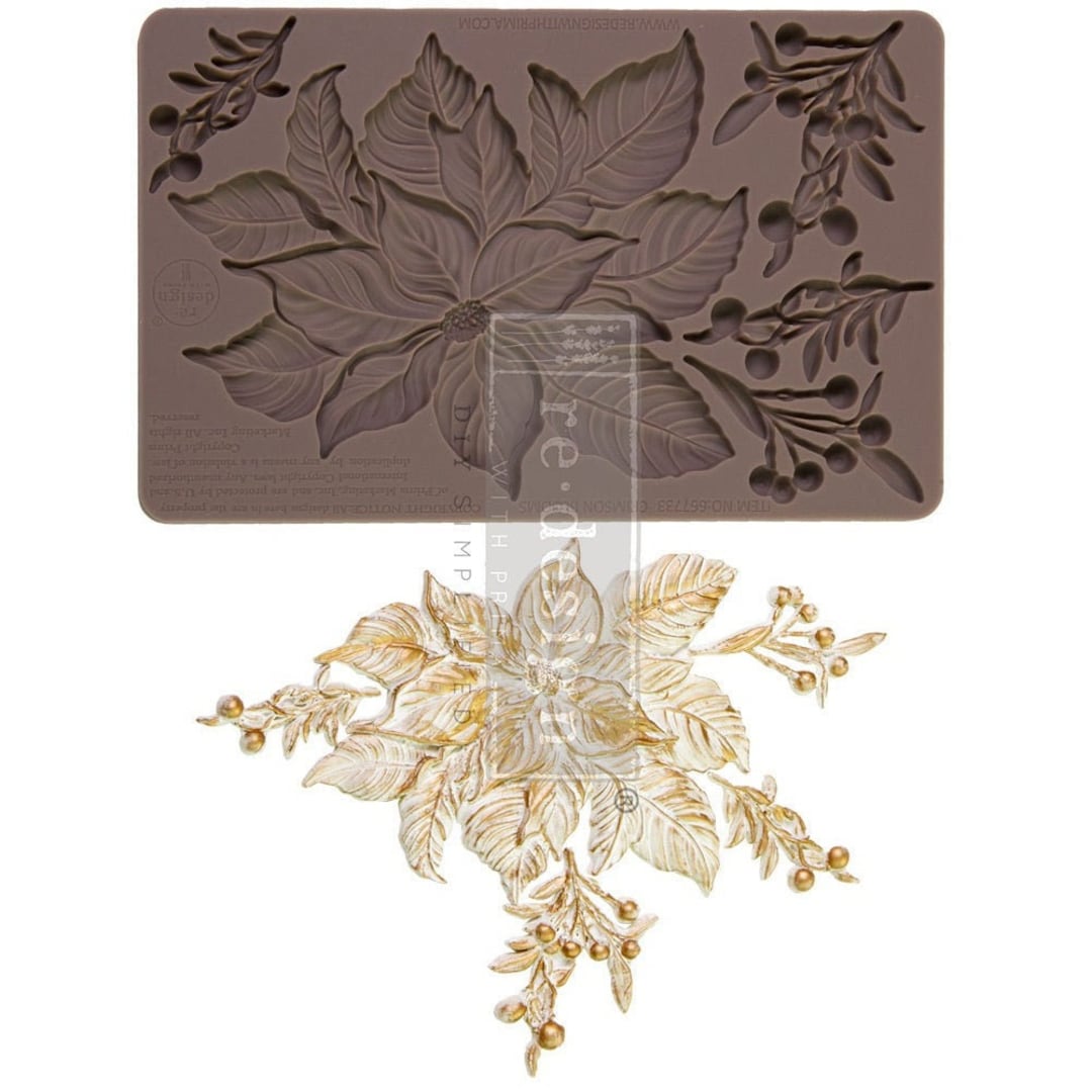 Crimson Blooms Silicone Molds for Resin | Redesign With Prima Moulds ...