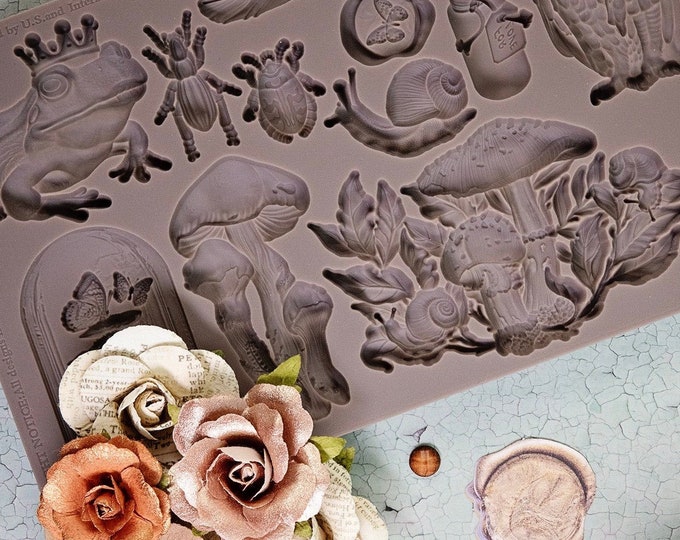 Silicone Mold for Resin NATURE ACADEMIA Mold Redesign With Prima Moulds ...