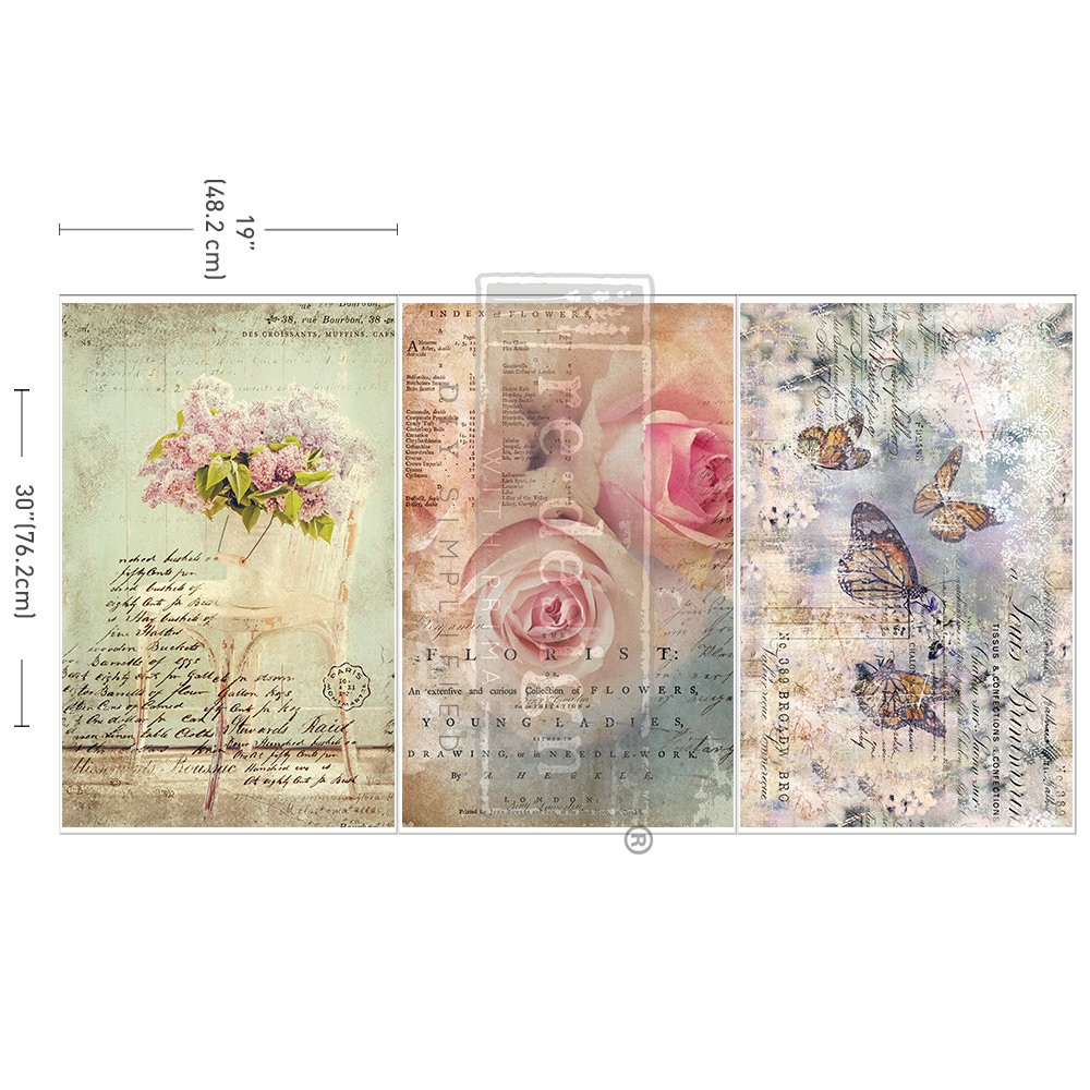 Decoupage Paper for Furniture DREAMY DELIGHTS || Redesign With Prima ...