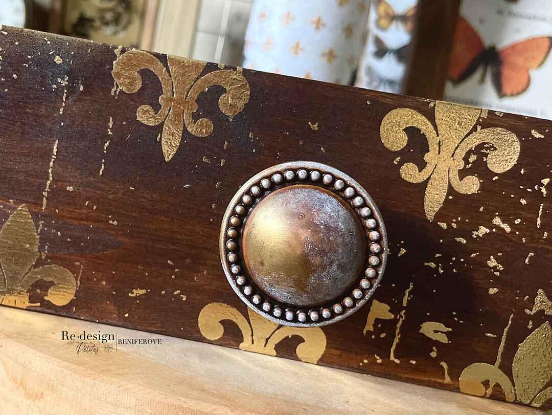 3D Silicone Molds for Drawer Knobs | Pearl Inlay | Redesign With Prima | DIY Resin Molds for ...