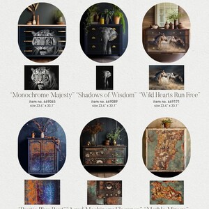 Rustic Refuge Decoupage Paper for Furniture | Redesign With Prima ...
