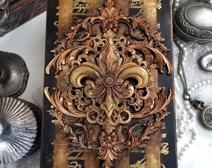New! Silicone Mold for Resin Salon De La Belle Epoque | Redesign With ...