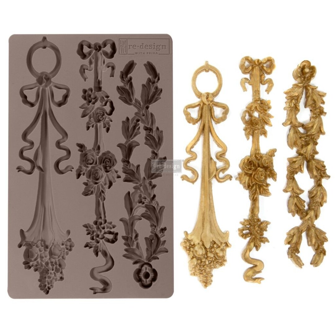 Silicone Molds Furniture Appliques SORRENTO LAURELS - Etsy
