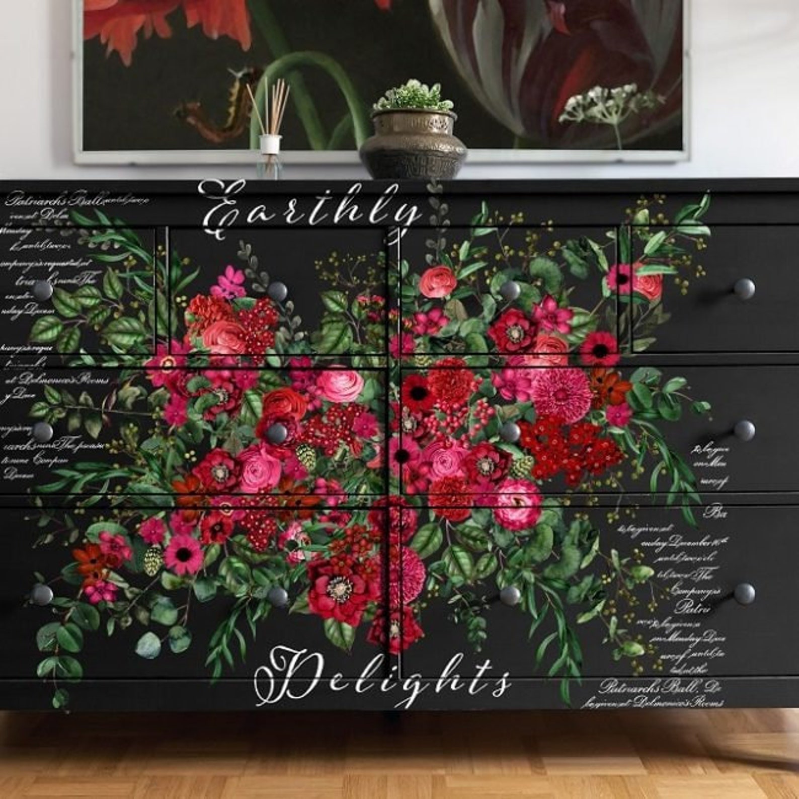 Rub on Furniture Transfers Redesign With Prima EARTHLY - Etsy