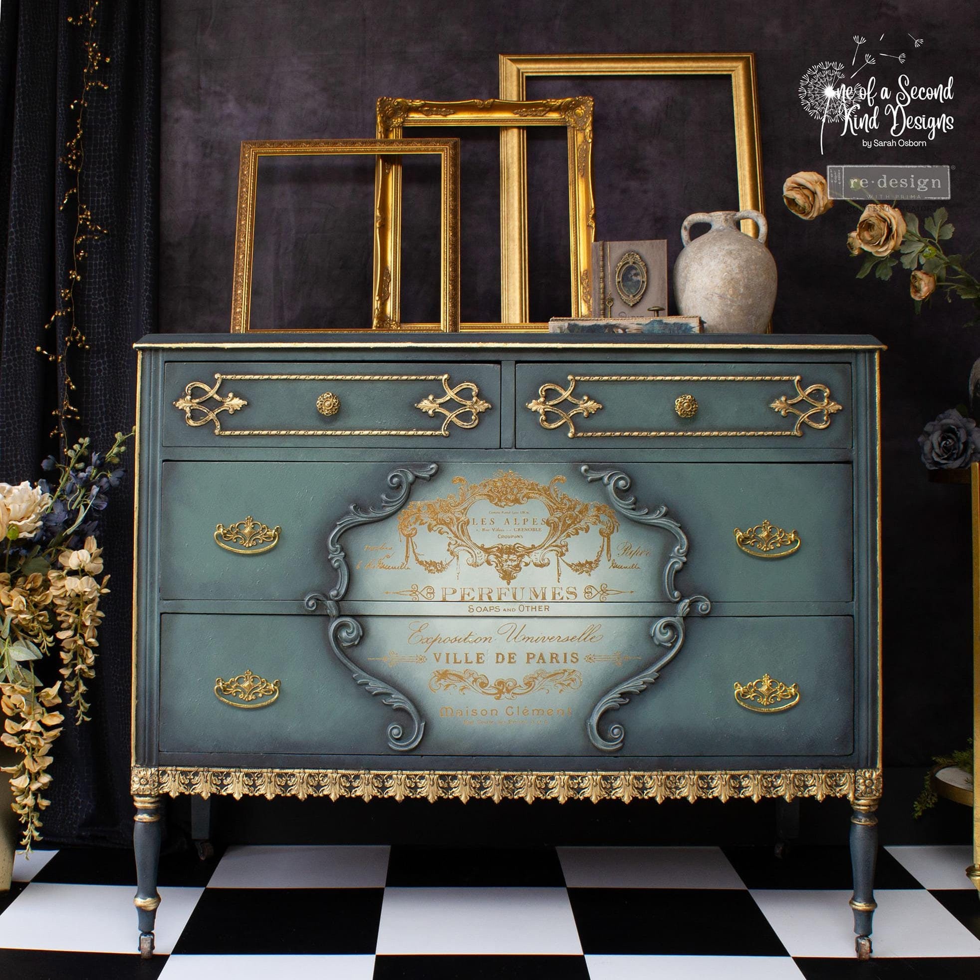 Rub on Transfers for Furniture PERFUME NOTES || Redesign With Prima ...