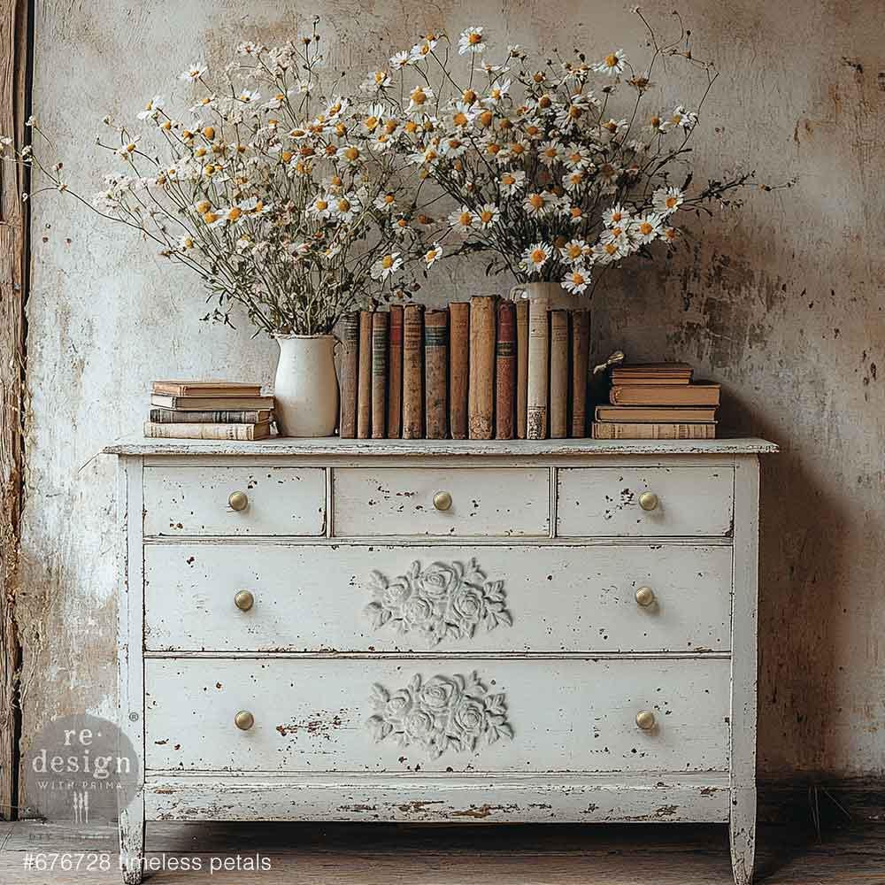 New! Redesign With Prima Decor Poly TIMELESS PETALS || Furniture ...