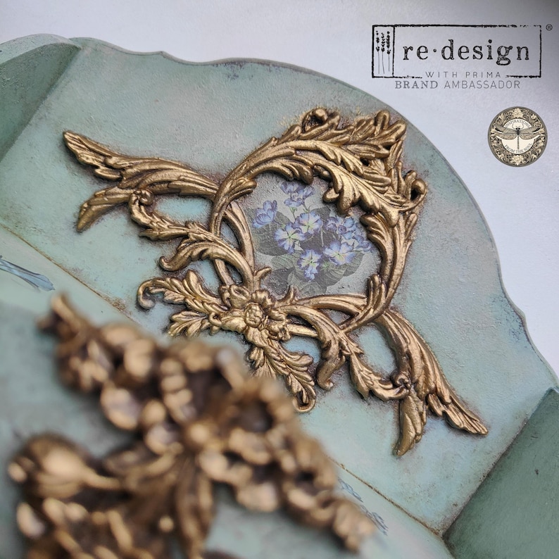 Silicone Molds for Resin Kacha MAJESTIC FLOURISH | Redesign With Prima ...