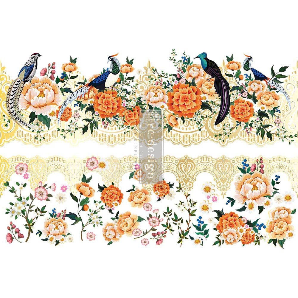New Decals for Furniture Cece Restyled Transfer PHEASANTS - Etsy