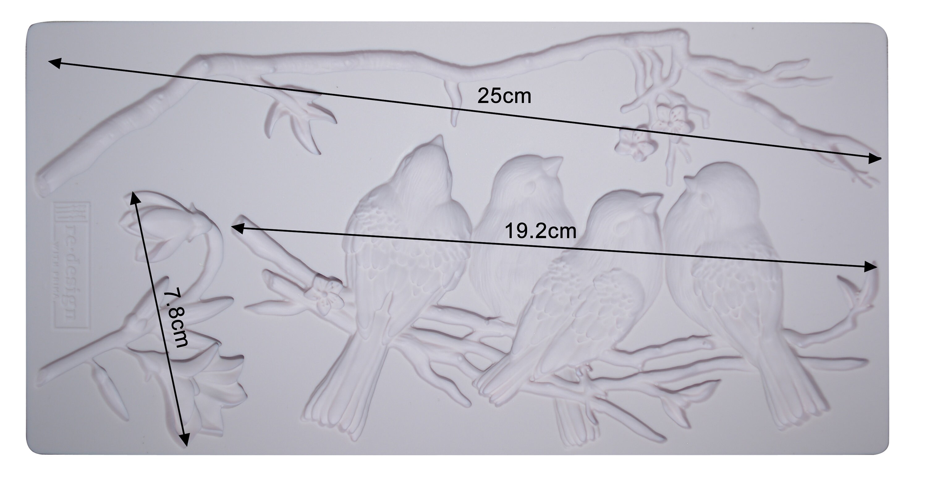 Silicone Mold Birds, BLOSSOMING SPRING by Redesign With Prima, Bird ...