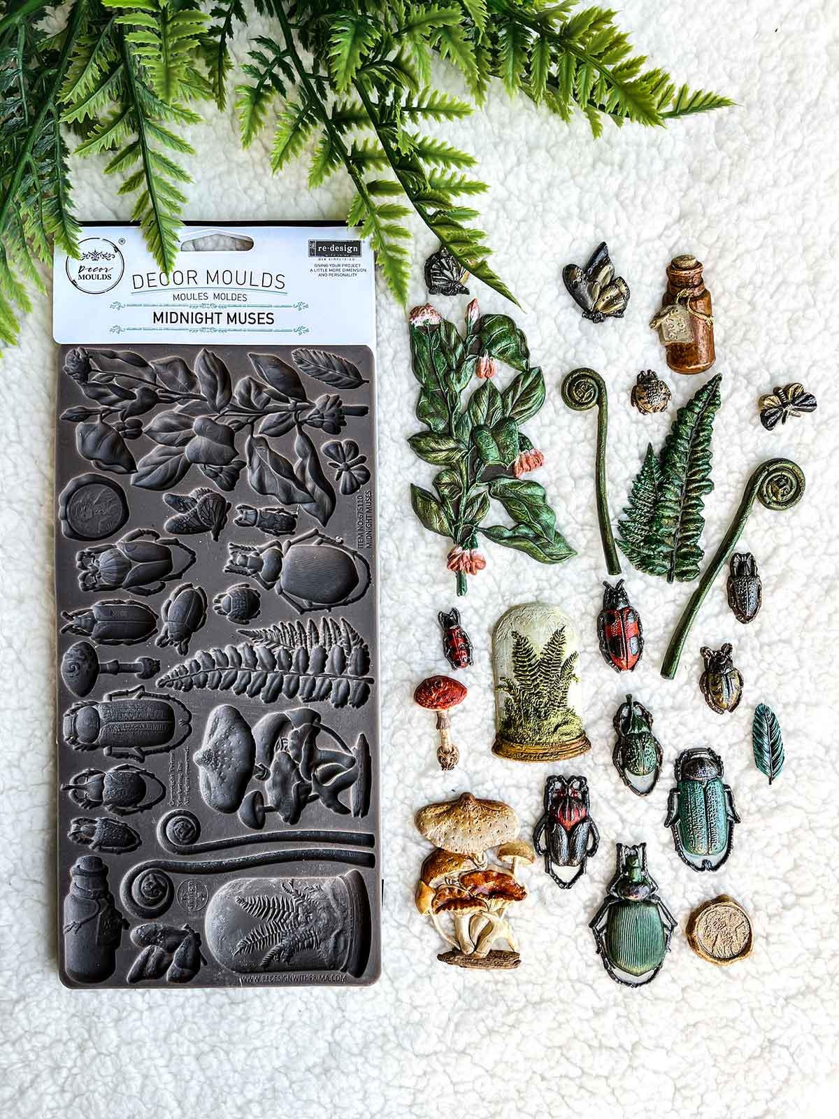 New! Resin Molds MIDNIGHT MUSES || Redesign With Prima Silicone Moulds ...