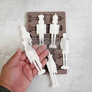 Christmas Moulds NUTCRACKER MAGIC || Silicone Molds for Resin by ...