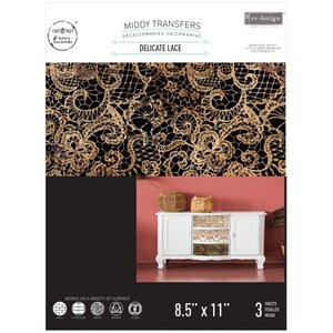 Rub on Transfers for Furniture DELICATE LACE | Redesign With Prima ...