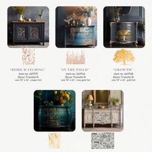 Rub on Transfers for Furniture Kacha IN THE FIELD | Redesign With Prima ...