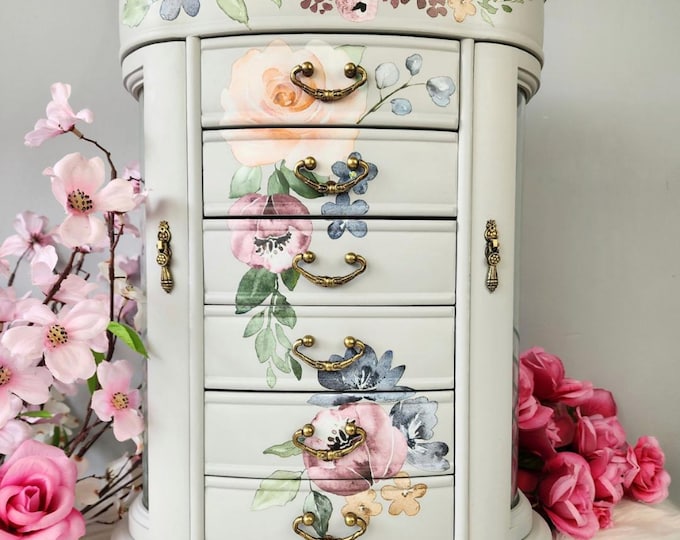 Rub on Transfers for Furniture WATERCOLOR BLOOM || Redesign With Prima ...